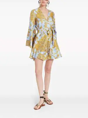 La DoubleJ Magnifico Silk Minidress