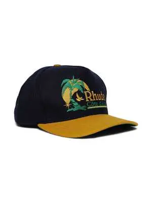 Rhude Azur Coast Cotton Cap - Blue