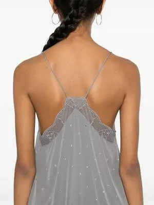 Zadig&Voltaire Ristyz Rhinestone-embellished Mini Dress