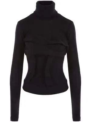 JORDANLUCA Gathered-detail Layered Jumper