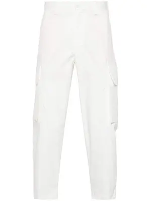 Neil Barrett Tapered Cargo Trousers - White