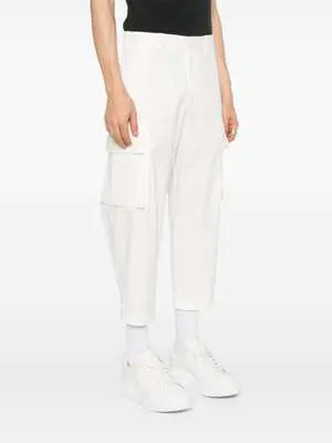 Neil Barrett Tapered Cargo Trousers - White