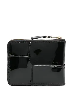 Comme Des Garçons Reversed Hem Leather Wallet