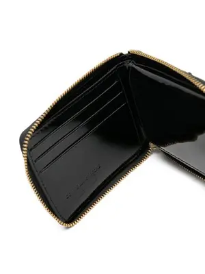 Comme Des Garçons Reversed Hem Leather Wallet