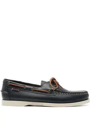 SEBAGO Portland Martellato Leather Boat Shoes