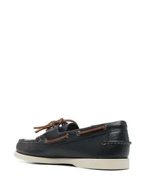 SEBAGO Portland Martellato Leather Boat Shoes