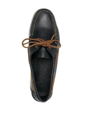 SEBAGO Portland Martellato Leather Boat Shoes