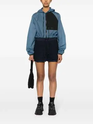 Moncler Logo-patch Tweed Shorts