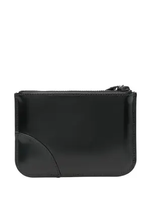 Comme Des Garçons Zipper Medley Leather Wallet - Black