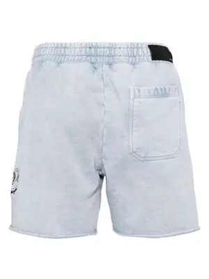 Amiri Filigree Cotton Track Shorts