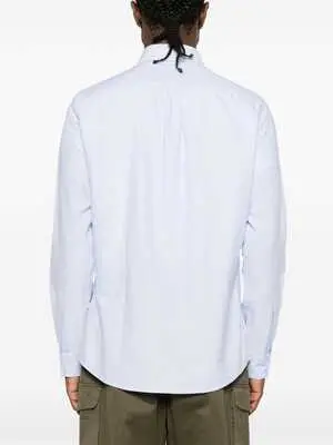 Barbour Logo-embroidered Striped Shirt