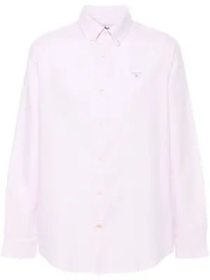 Barbour Logo-embroidered Striped Shirt