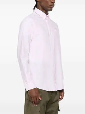 Barbour Logo-embroidered Striped Shirt