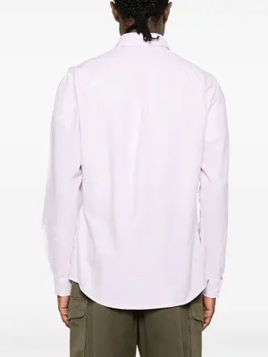 Barbour Logo-embroidered Striped Shirt