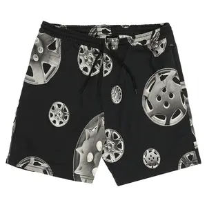 PLEASURES Roadside Twill Shorts - Black