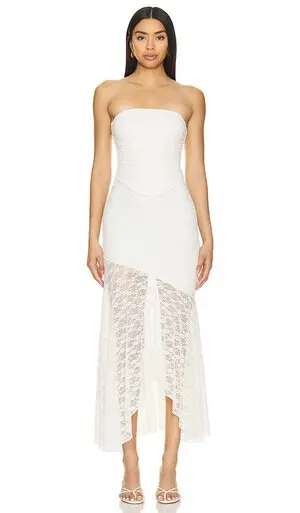 MORE TO COME Nylah Maxi Set - Cream
