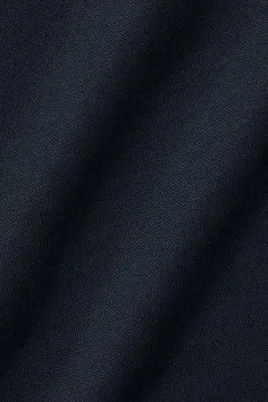 CHARLES TYRWHITT Four-way Stretch Button Down Jersey Shirt - Navy