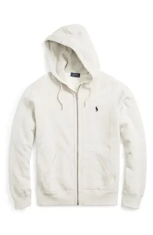 Polo Ralph Lauren Cotton Blend Fleece Zip-up Hoodie - Light Sport Heather