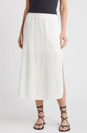 Rails Soraya Cotton Gauze Midi Skirt