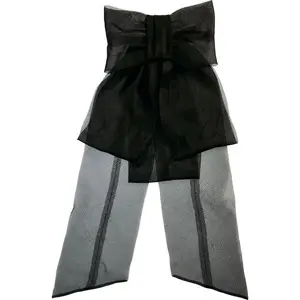 BODE Sheer Silk Organza Bow Barrette