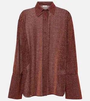 Oseree Lumière Shirt - Brown