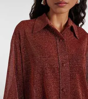 Oseree Lumière Shirt - Brown