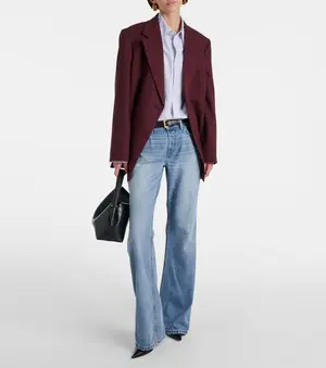 RE/DONE Loose Boot Mid-rise Wide-leg Jeans