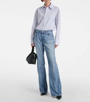 RE/DONE Loose Boot Mid-rise Wide-leg Jeans