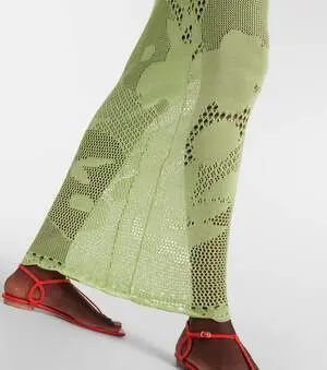 ROBERTA EINER Natalie Halterneck Maxi Dress