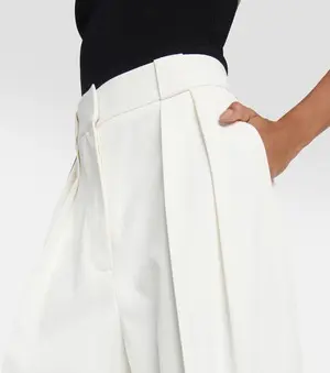 Khaite Rico High-rise Wide-leg Pants