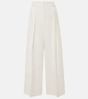 Khaite Rico High-rise Wide-leg Pants