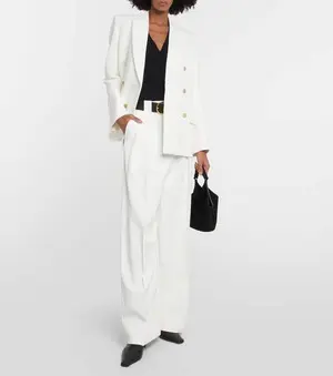 Khaite Rico High-rise Wide-leg Pants