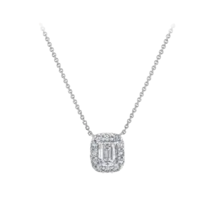 GRAFF Graff Icon Emerald Cut Diamond Pendant