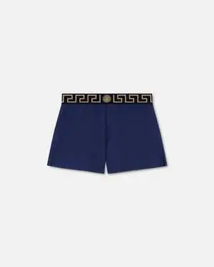 Versace Greca Medusa Swim Shorts - Blue