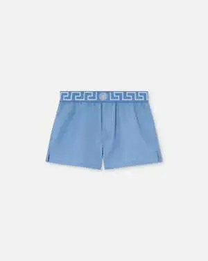 Versace Versace Greca Medusa Swim Shorts Light Blue