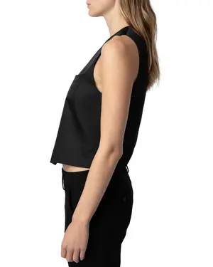 Zadig&Voltaire Emaux Vest - Noir
