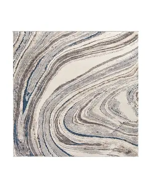 Livabliss Tuscany Tus-2315 Square Area Rug, 7'10 X 7'10 - Gray