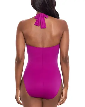 Miraclesuit Rock Solid Utopia One Piece Swimsuit - Framboise