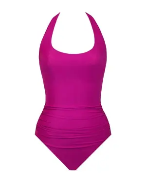 Miraclesuit Rock Solid Utopia One Piece Swimsuit - Framboise