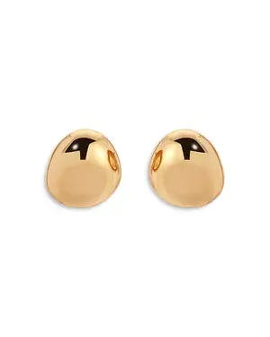 Gold Stud Earrings