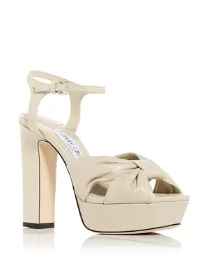 JIMMY CHOO Jimmy Choo Heloise 120 Platform Sandals Bamboo