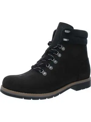 CHACO Cataluna Explorer Womens Leather Combat & Laceup Boots - Black