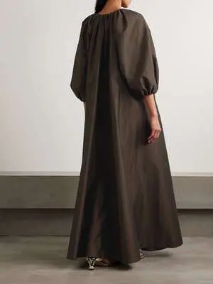 Bernadette George Gathered Taffeta Gown