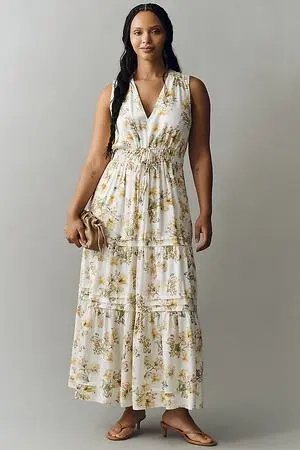 THE SOMERSET COLLECTION BY ANTHROPOLOGIE Sleeveless Maxi Dress