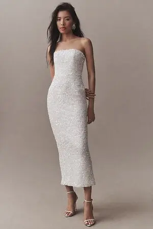 HELSI Leslie Strapless Sequin Dress