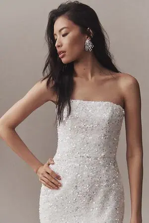 HELSI Leslie Strapless Sequin Dress