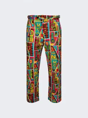 Men's Multicoloured Pants