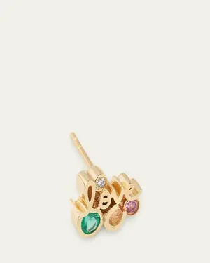 SYDNEY EVAN 14k Iconography Cluster Stud Earring