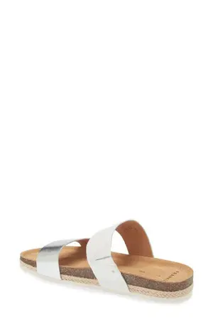 FRANKIE4 Maria Iii Slide Sandal - White/silver