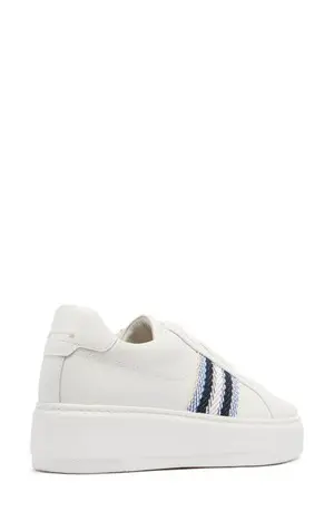 FRANKIE4 Riley Platform Sneakers - White/blue